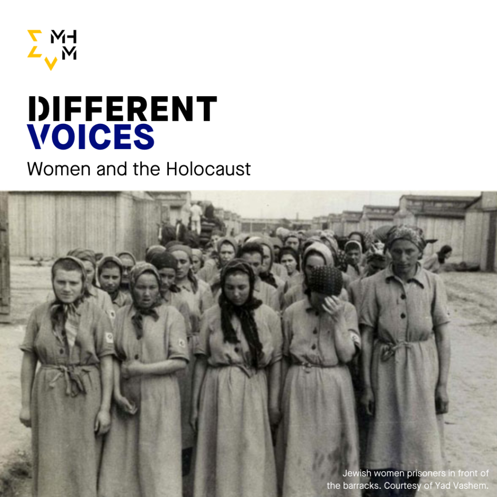 Different Voices: Women and the Holocaust - 4 week course - Melbourne Holocaust Museum