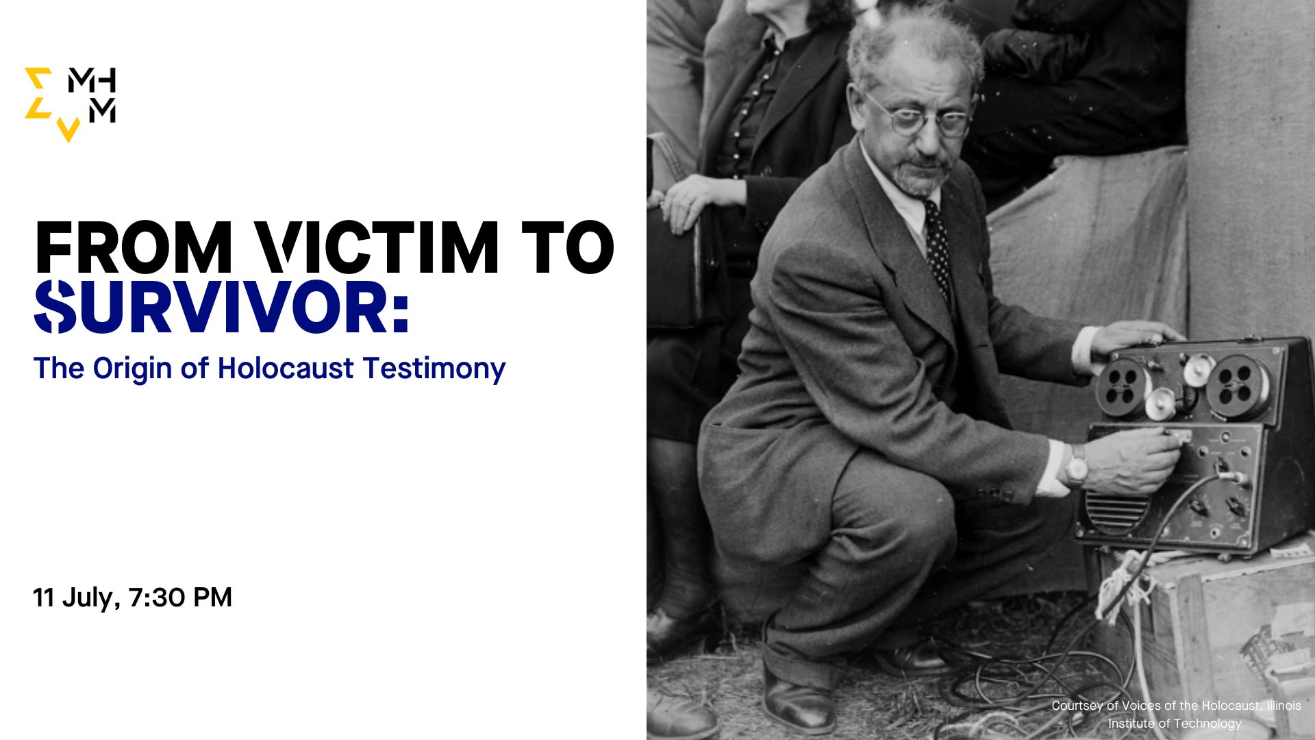 From Victim to Survivor: The Origin of Holocaust Testimony - Melbourne ...
