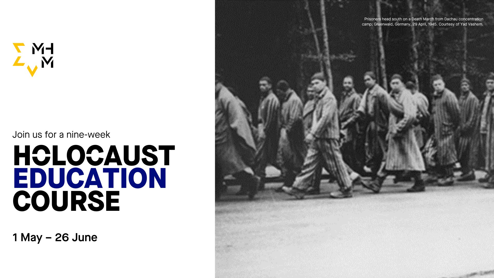Holocaust Education Course 2024 - Melbourne Holocaust Museum