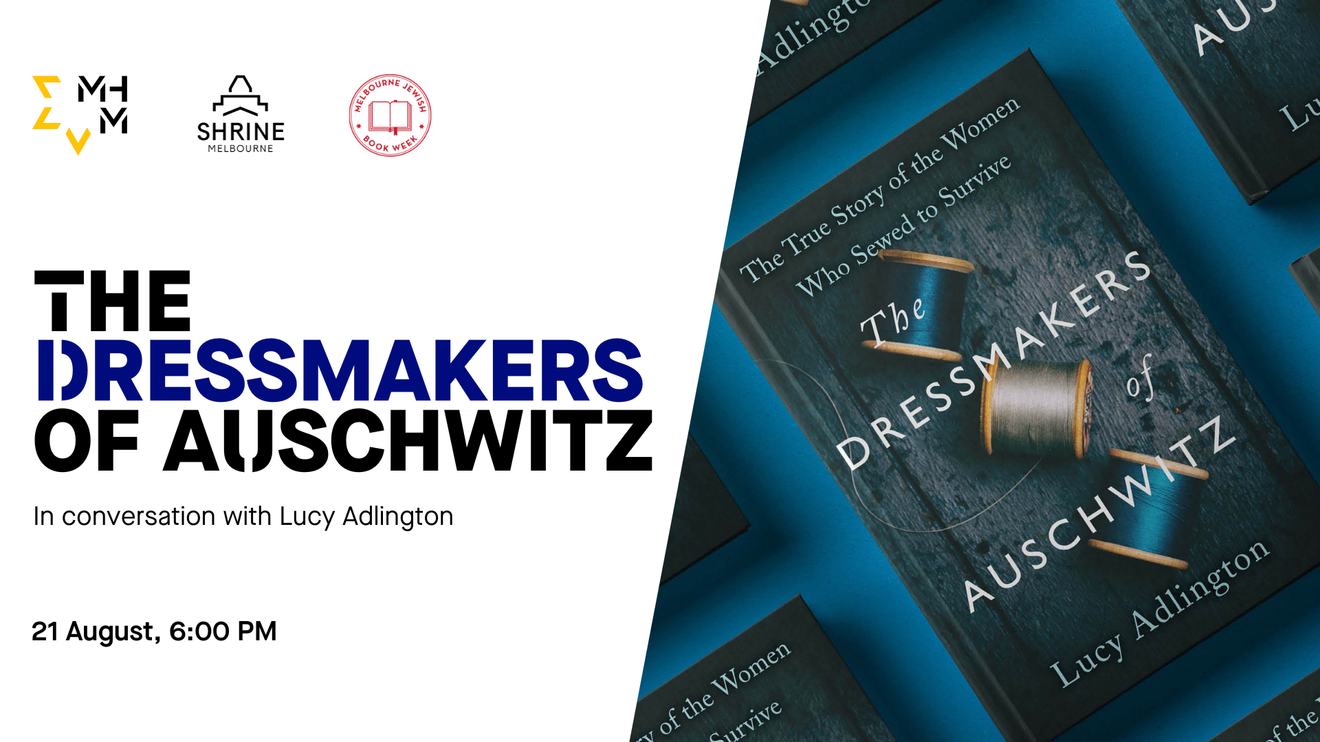 ‘The Dressmakers of Auschwitz’ Book talk - Melbourne Holocaust Museum